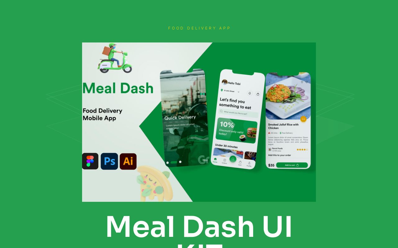 Meal Dash UI Kit